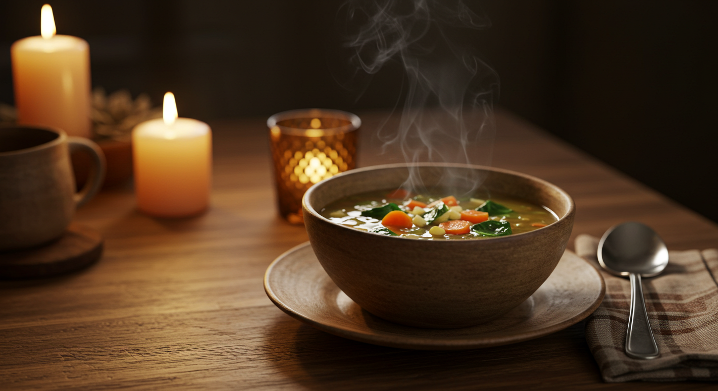 24 Warm Comforting Soup Dinners for Cozy Nights - Evening Bit Blis